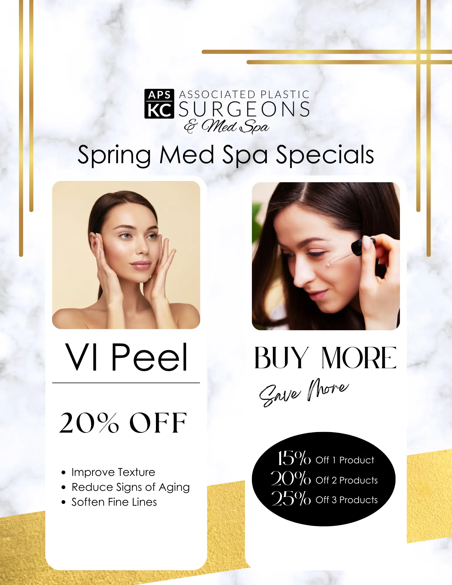March and April Med Spa Special | APS Med Spa